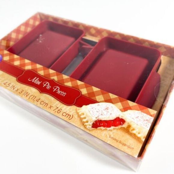 Wilton | Kitchen | Newwilton Mini Pie Press Popover Tart Rectangle ...